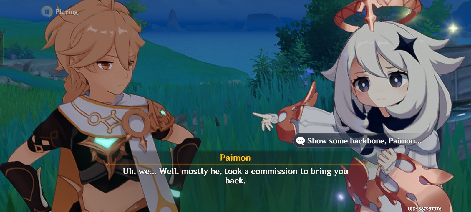 Show some guts Paimon! Genshin Impact | HoYoLAB