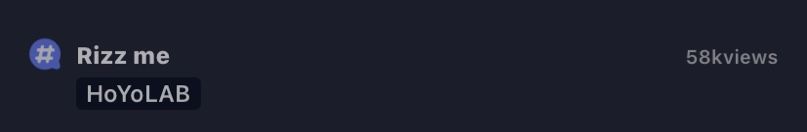 im not surprised this is a tag 💀 | HoYoLAB