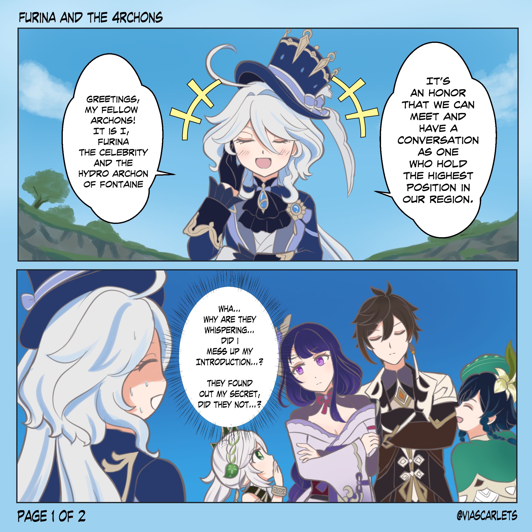 Furina and The 4rchons Genshin Impact | HoYoLAB