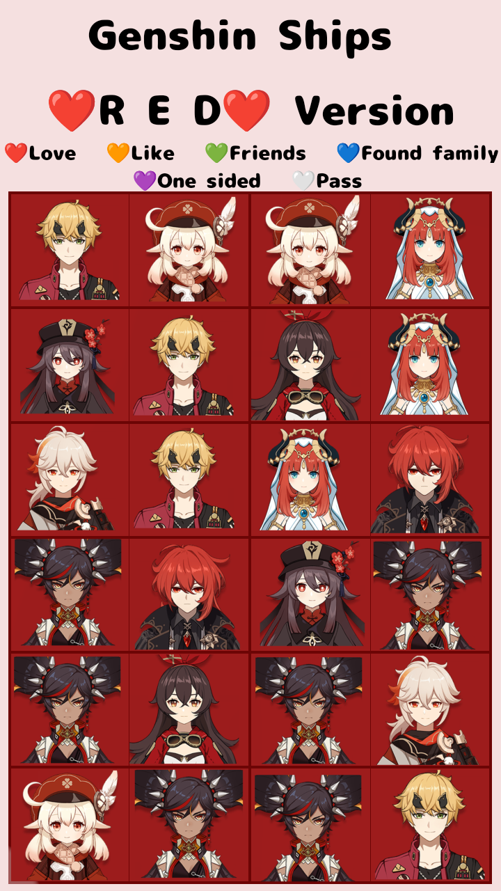 RED DUOS Genshin Impact | HoYoLAB