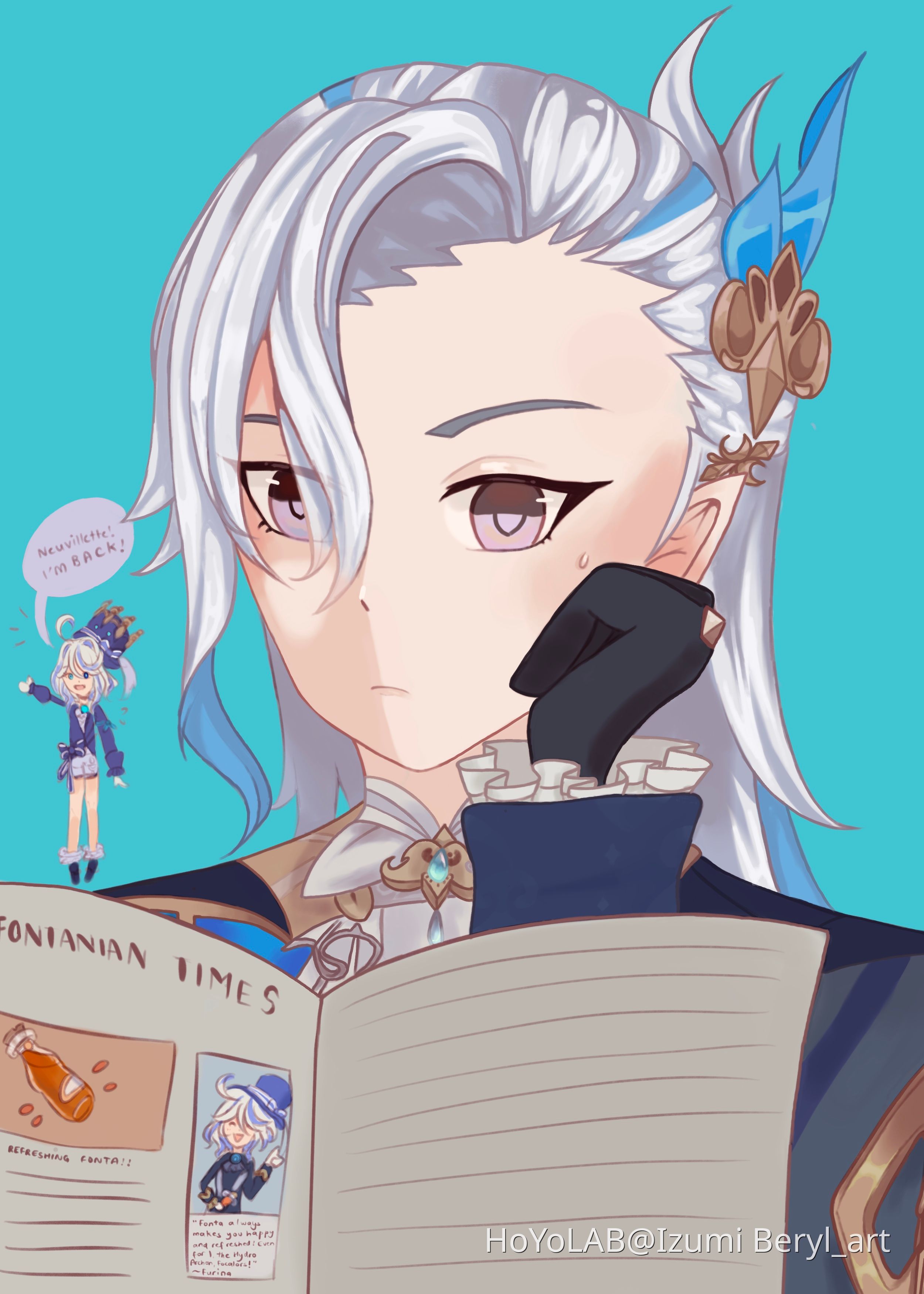 "NEUVILETTE!! I'm back!!" Genshin Impact | HoYoLAB