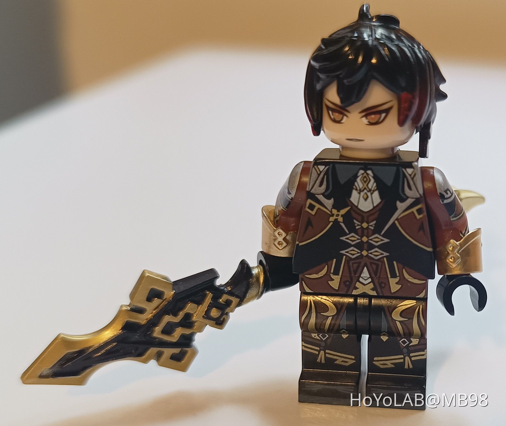 Coleção de Lego parte 3 Minifigura do Zhongli Genshin Impact | HoYoLAB