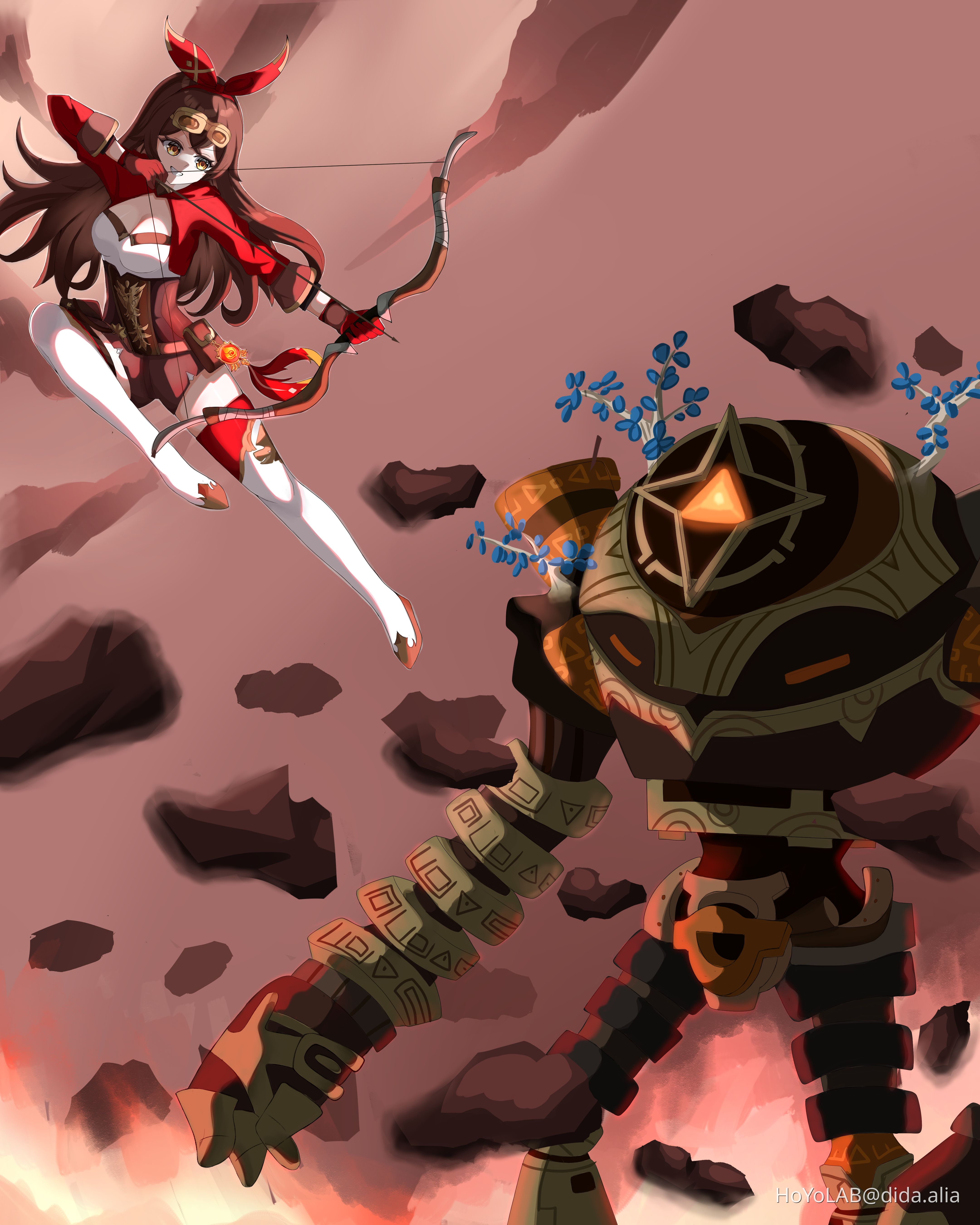 Amber the knight Genshin Impact | HoYoLAB