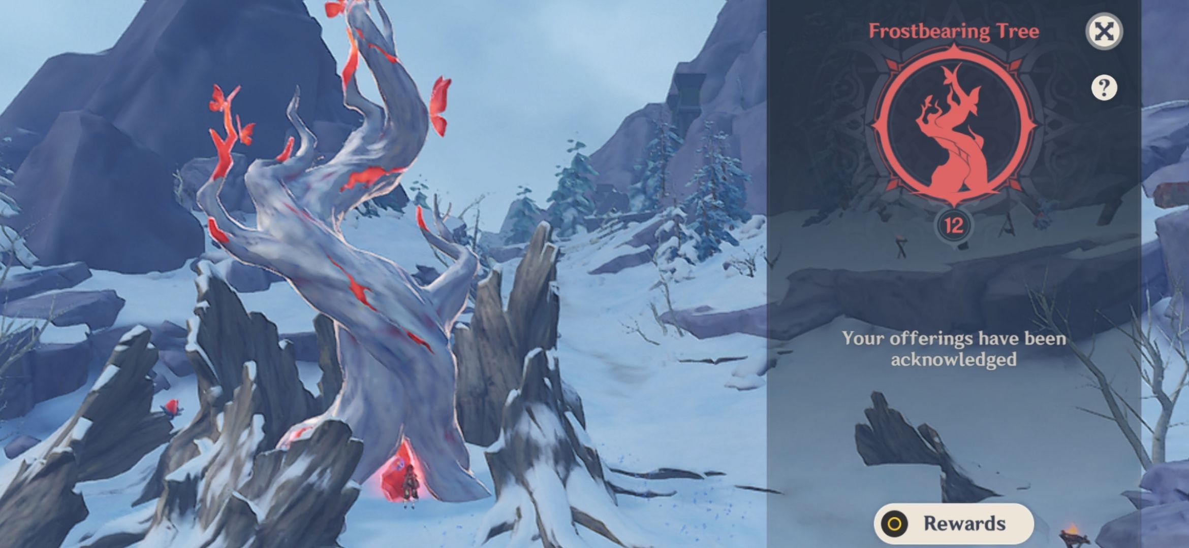 Dragonspine tree Genshin Impact | HoYoLAB