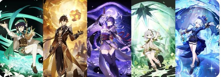 The five archons Genshin Impact | HoYoLAB