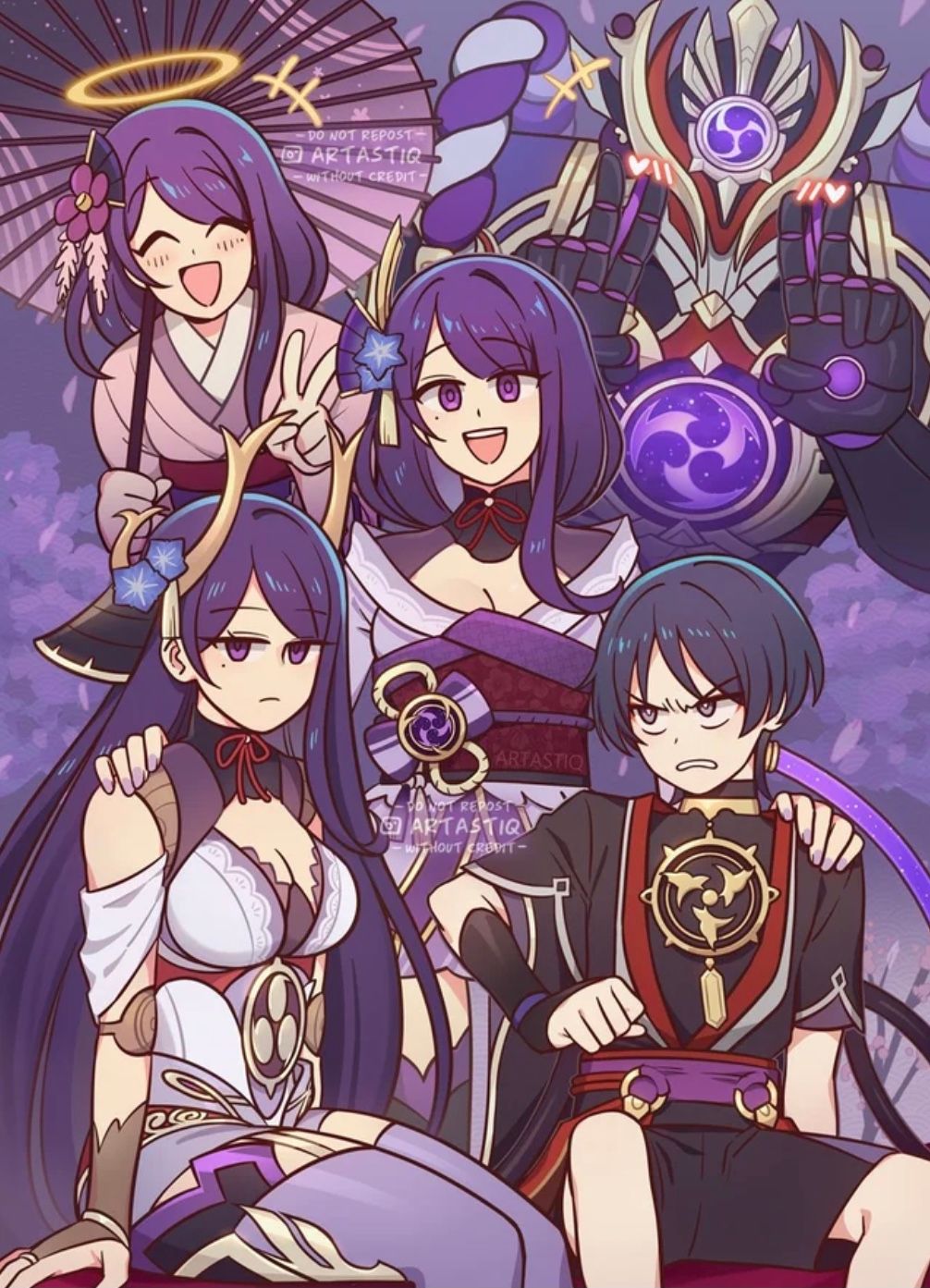 The Electro Family Genshin Impact | HoYoLAB