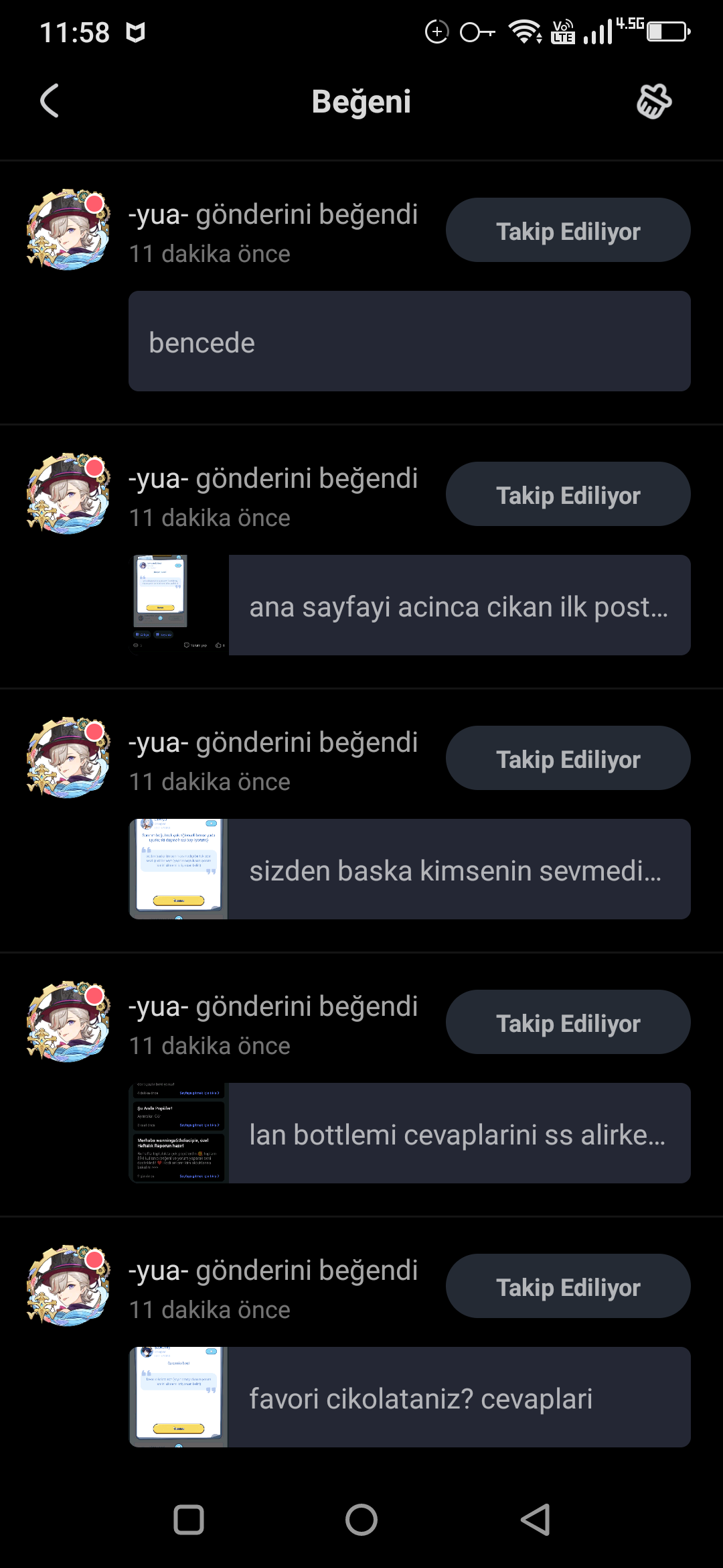 waa cok tesekkurler hepinize | HoYoLAB