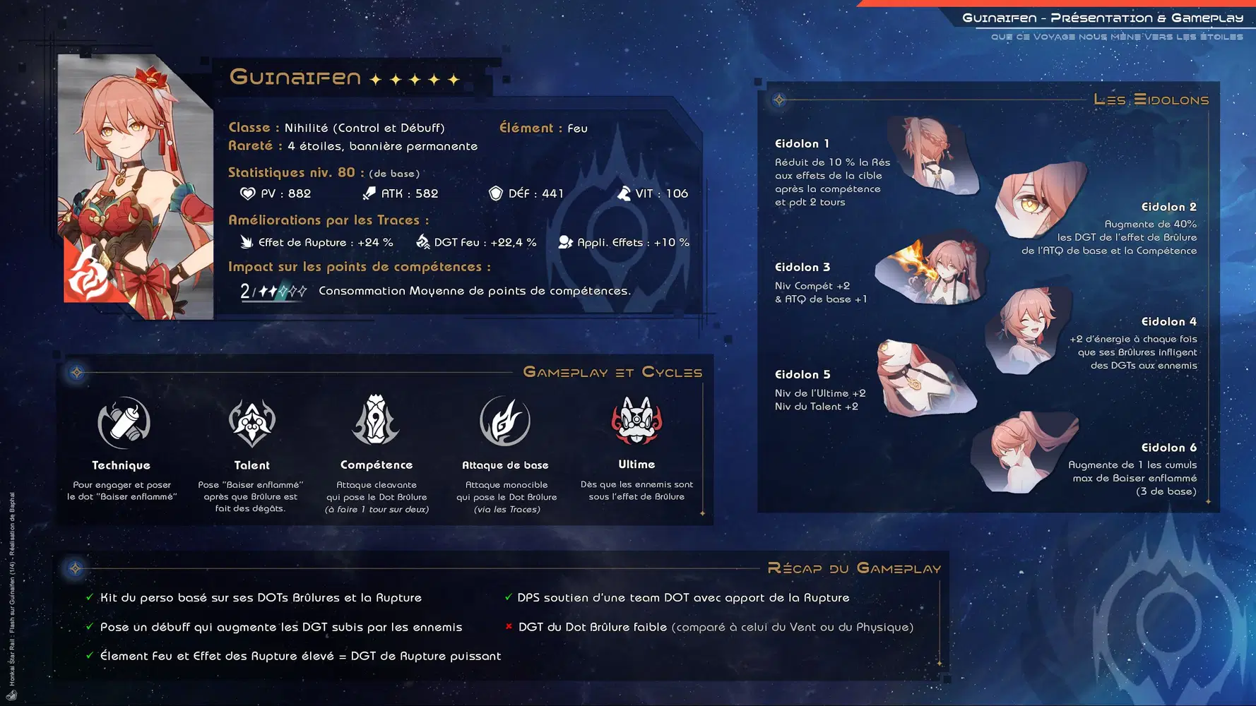 « Star Rail 1.4 » Flash sur Guinaifen : Guide complet en images ! Honkai: Star Rail | HoYoLAB