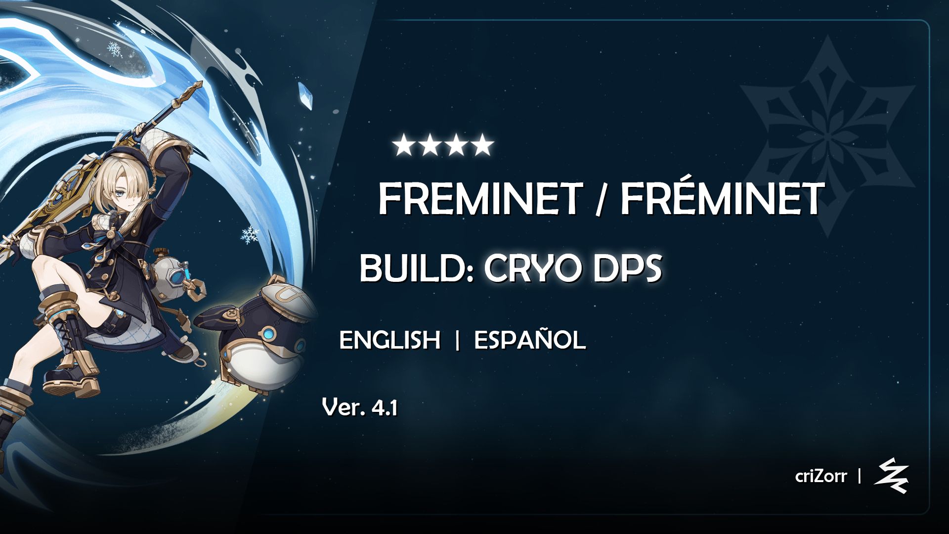 Freminet Build CRYO DPS [v4.1] Genshin Impact | HoYoLAB