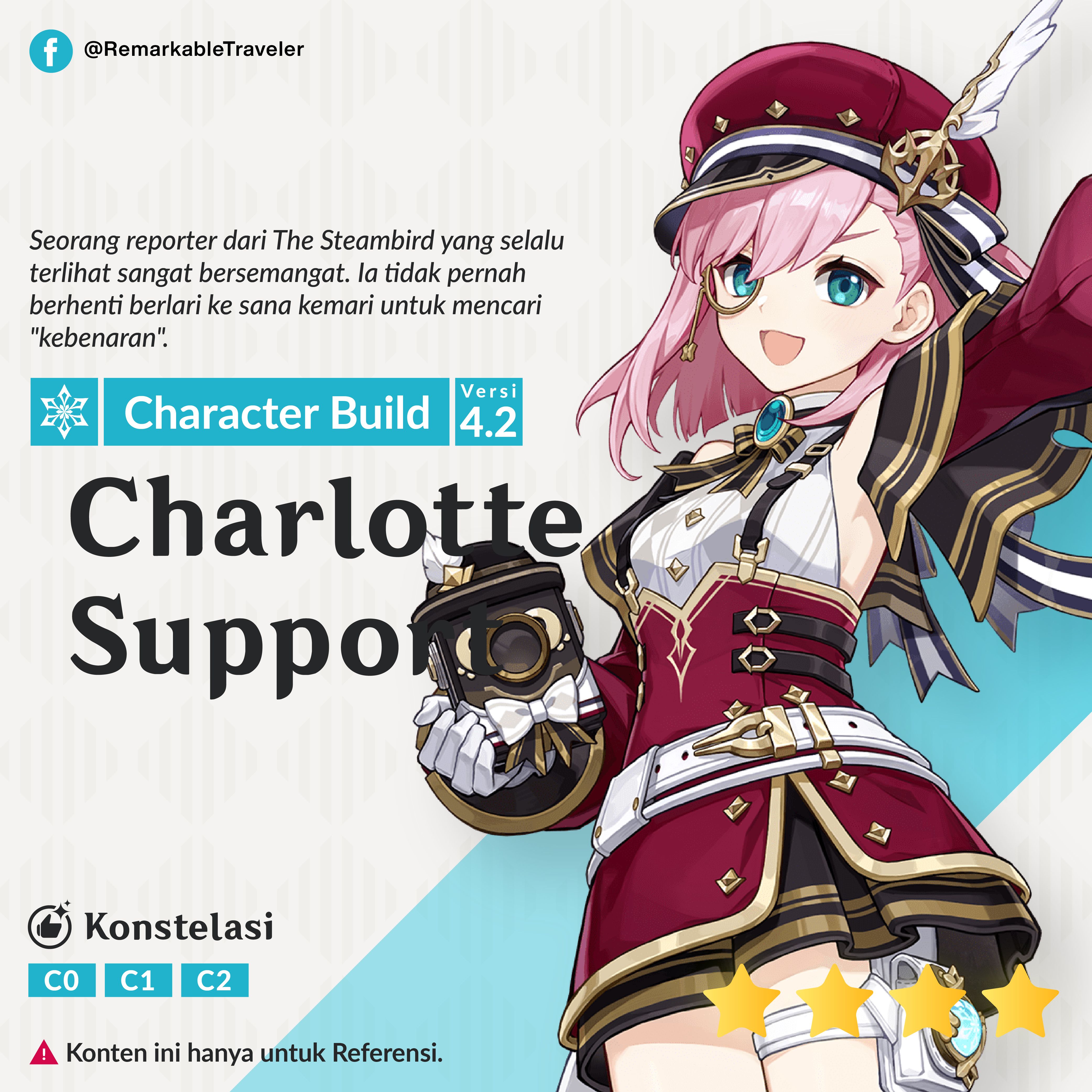 [Mini Guide] Character Build: Charlotte Support [Build Karakter ...