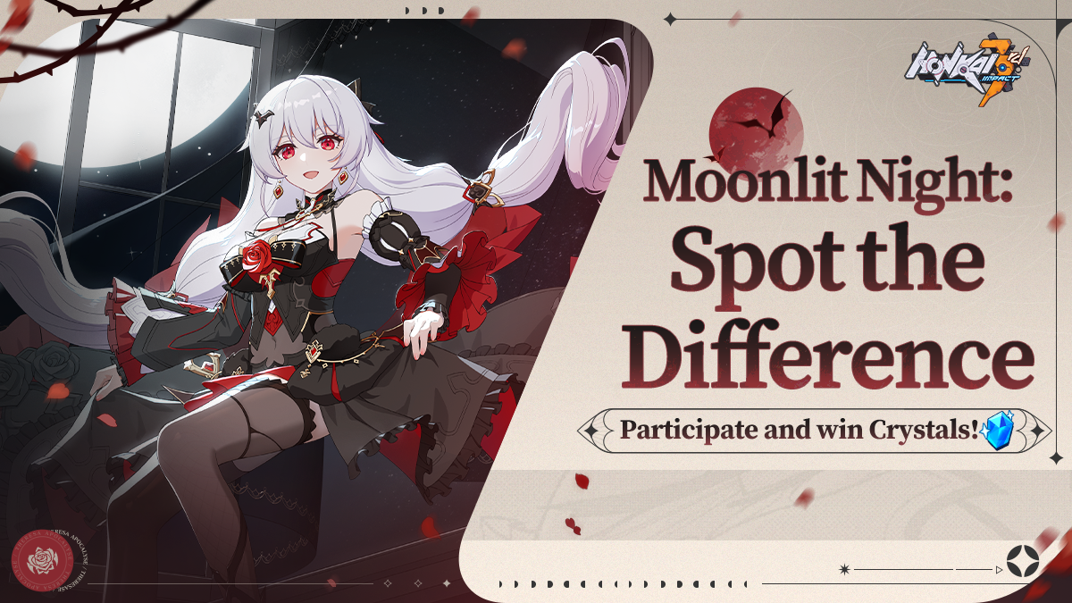 Moonlit Night: Spot the Difference Winners Announced Honkai Impact 3rd ...
