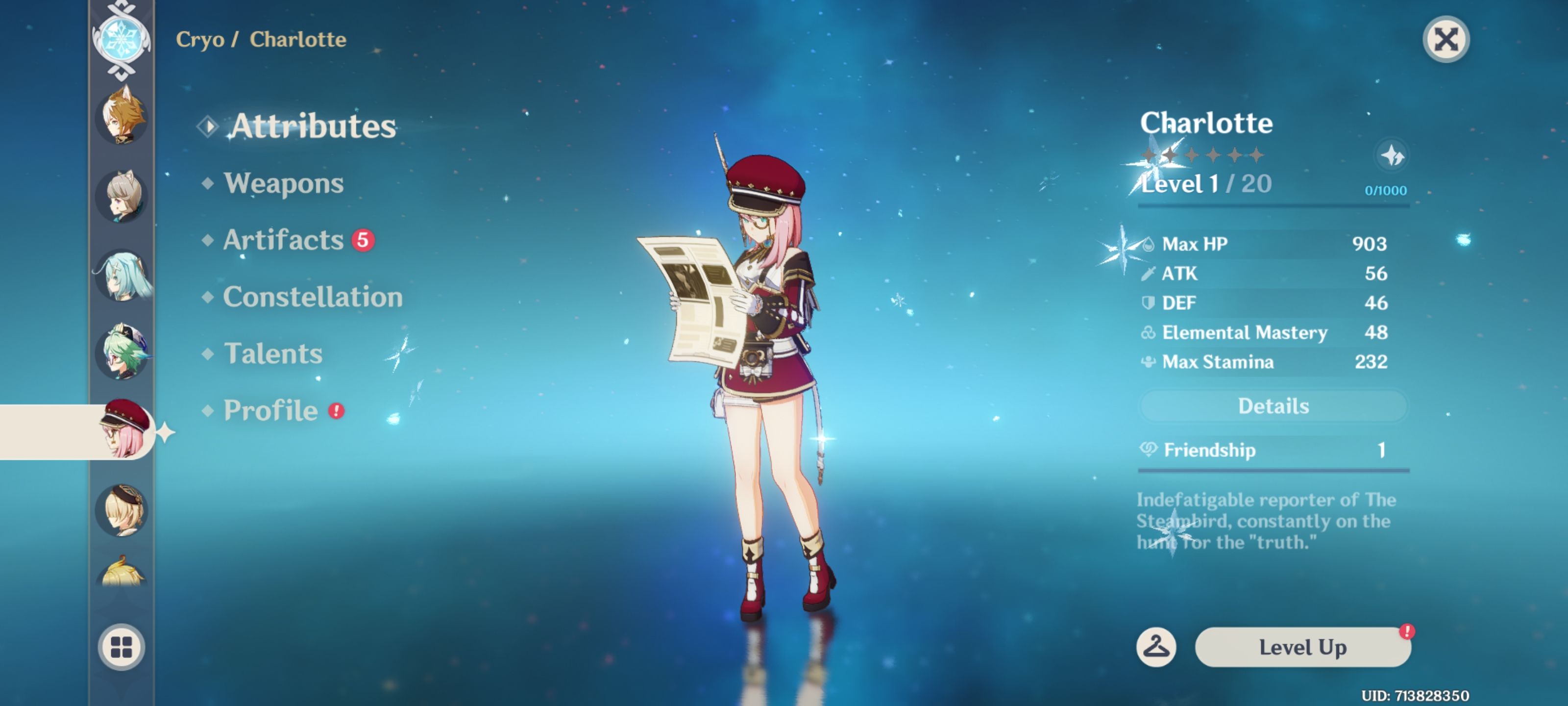 Charlotte Genshin Impact | HoYoLAB