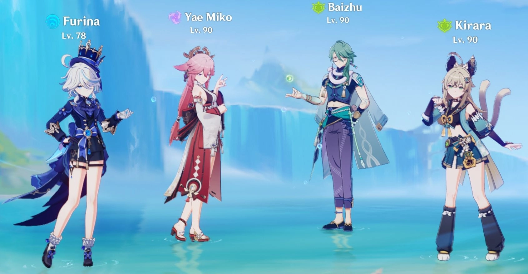 My Furina Hyperbloom Team Genshin Impact | HoYoLAB