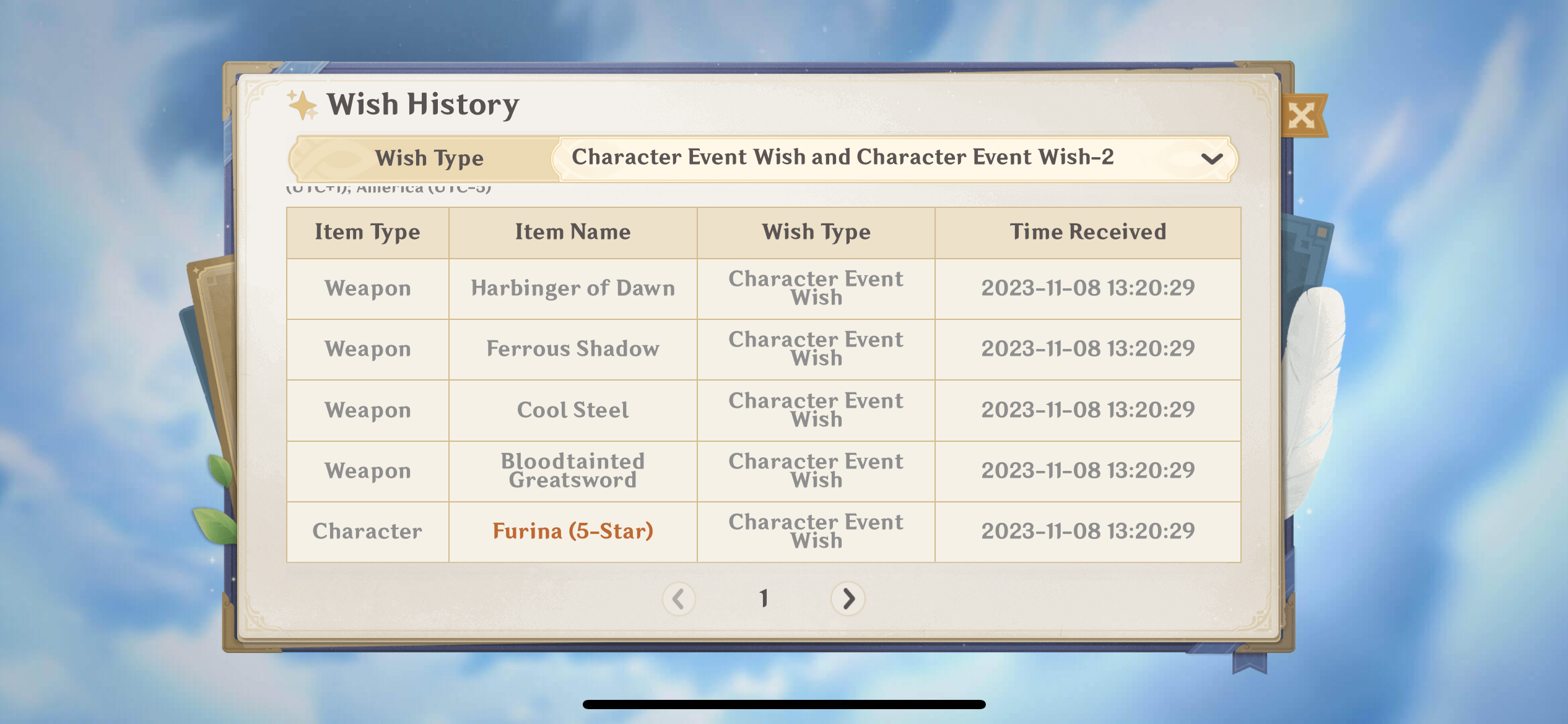 Furina C1 or weapon banner? Genshin Impact | HoYoLAB