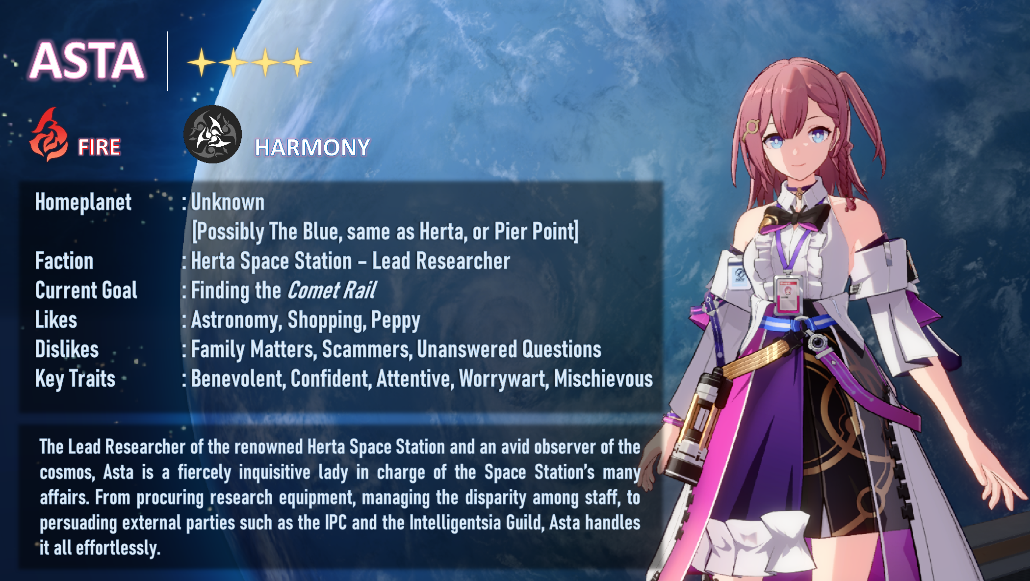 All About Asta [Profile, Builds and Roles] - Honkai Star Rail Guides ...