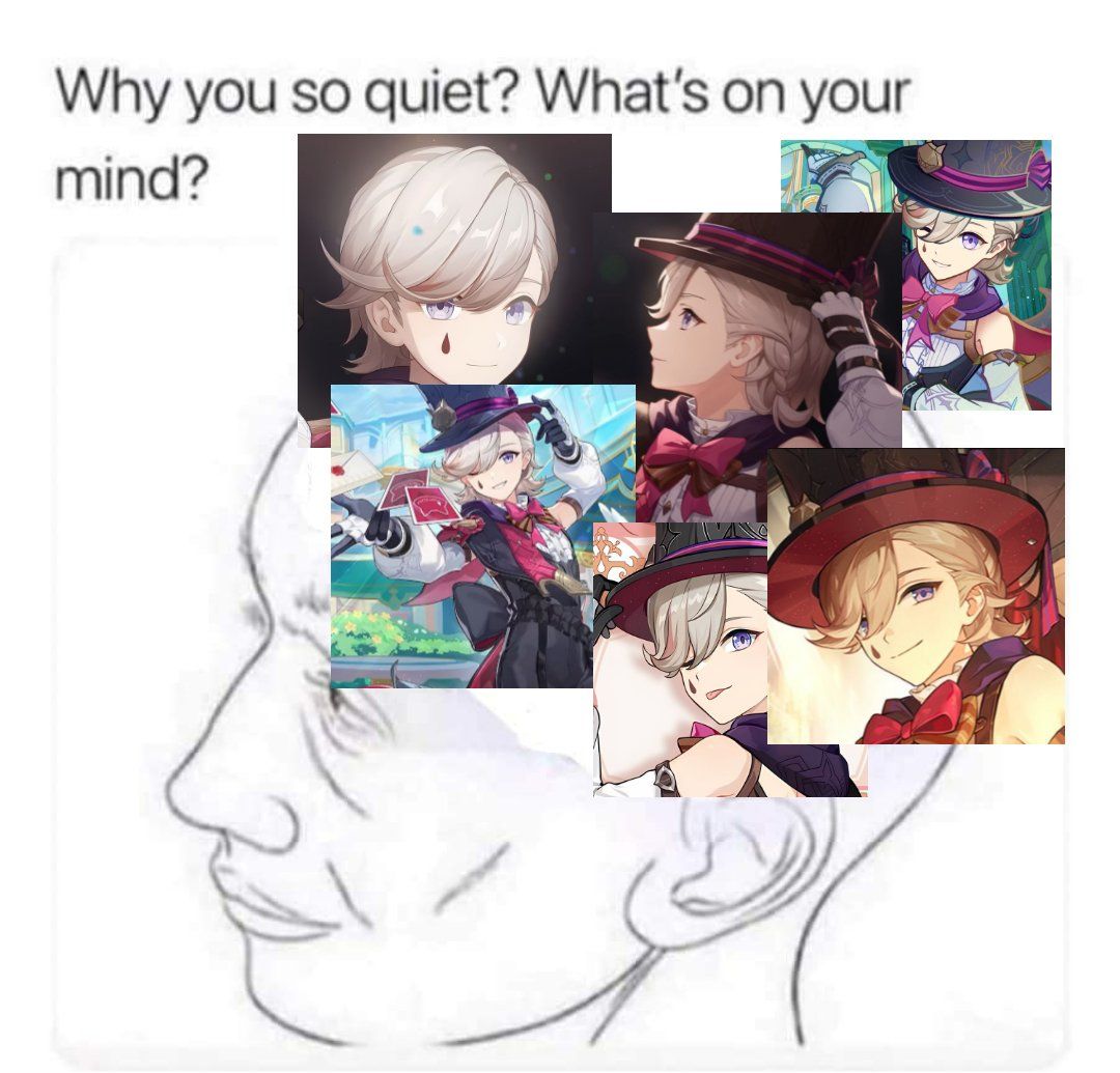 Lyney memes because he is going to get a rerun in 4.4 Genshin Impact ...