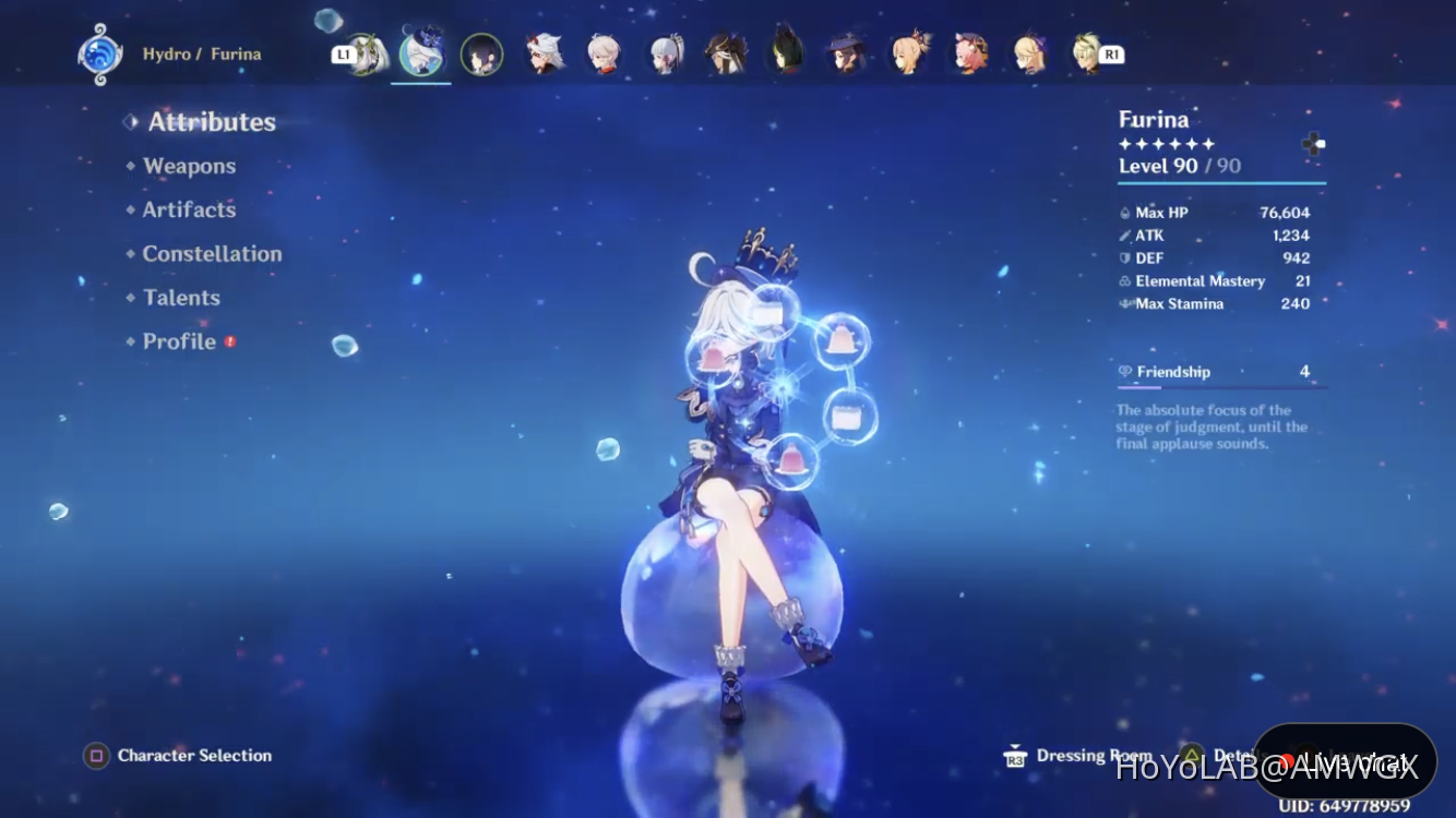 76k hp furina build just for fun any suggestions to get more Genshin ...