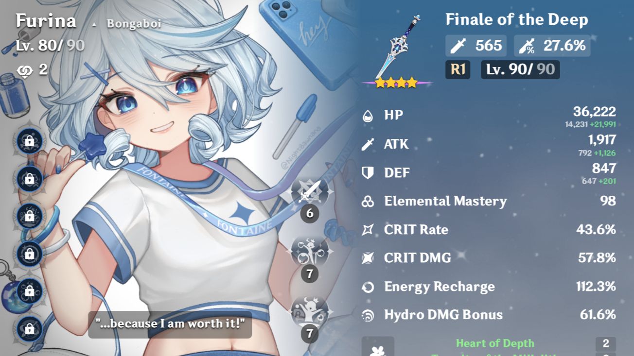 Furina is fully ascended. Genshin Impact | HoYoLAB