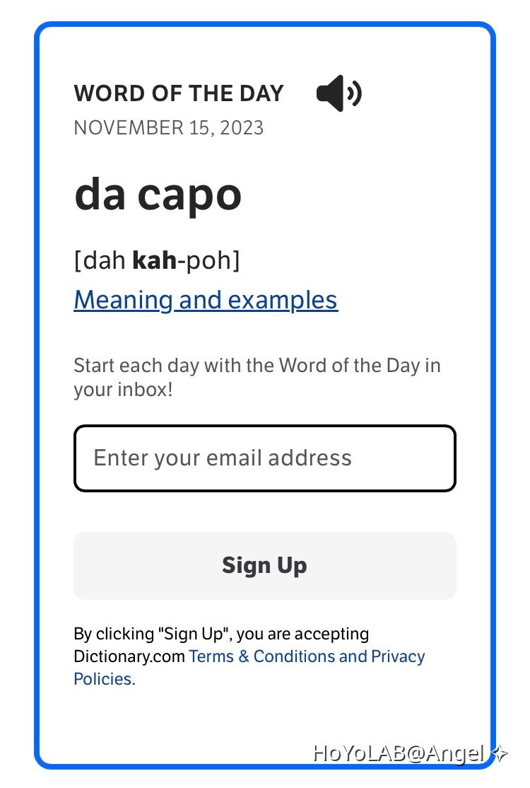 Todays word of the day is da capo! Honkai Impact 3rd | HoYoLAB