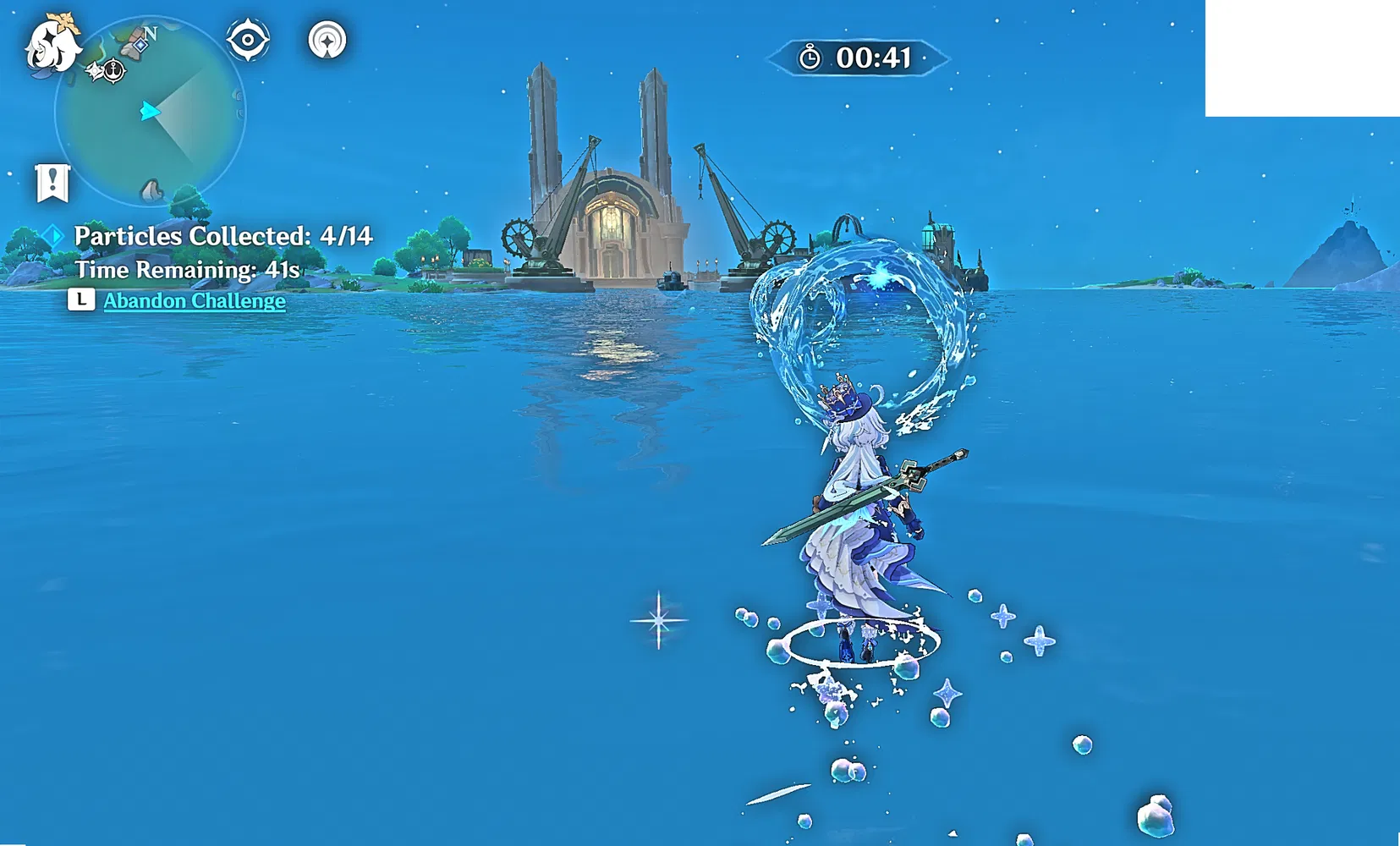 Waveriders particle collection challenges are easier...without the ...