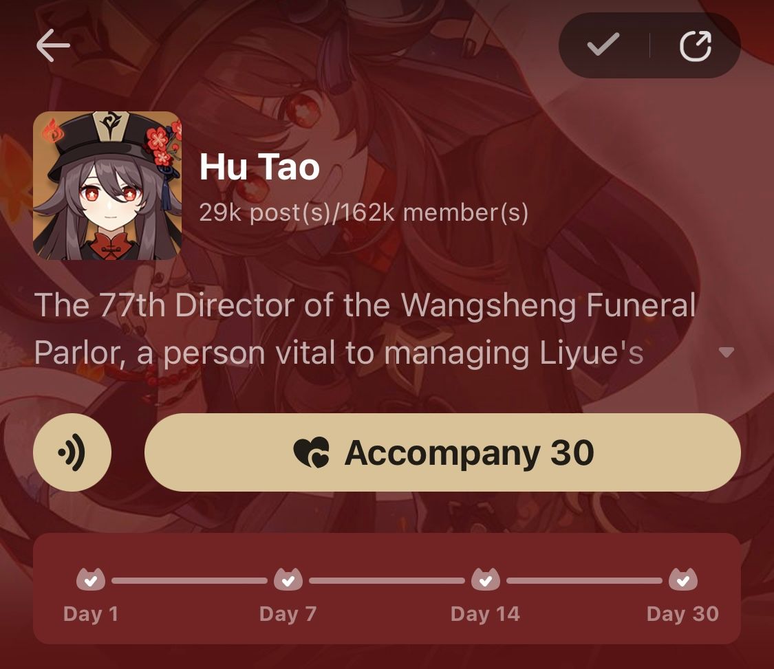 Where Is My Permanent Hu Tao Avatar Frame 💀 Genshin Impact | HoYoLAB