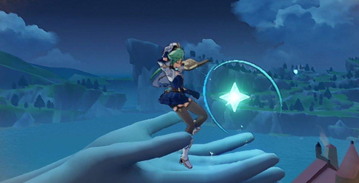 What's that Anemo thing on the statue? This requires research! :O ...