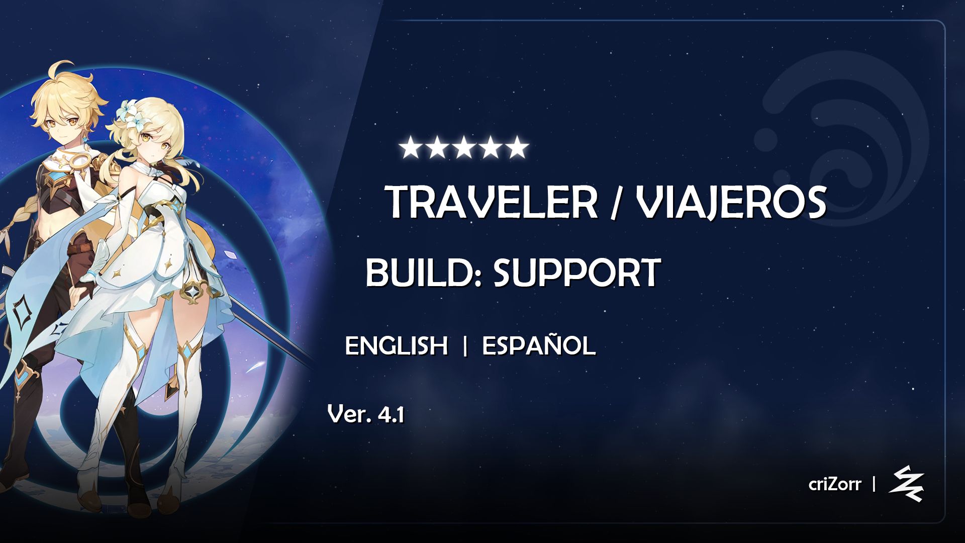 Traveler Hydro Build [v4.1] Genshin Impact | HoYoLAB