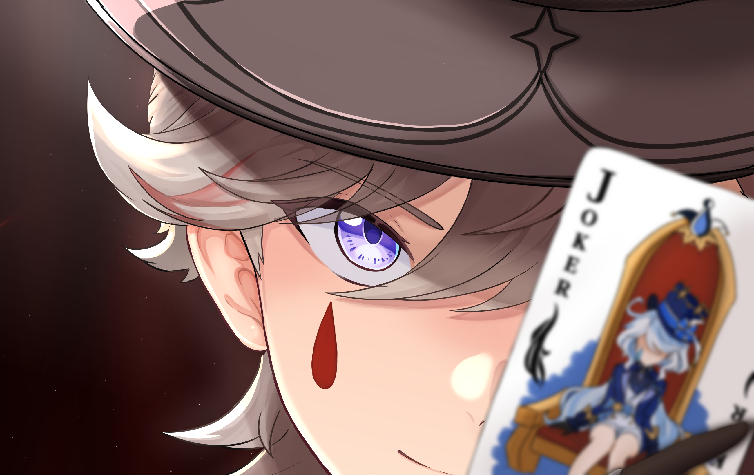 “is this your card?” 🪄🃏 lyney fanart Genshin Impact | HoYoLAB