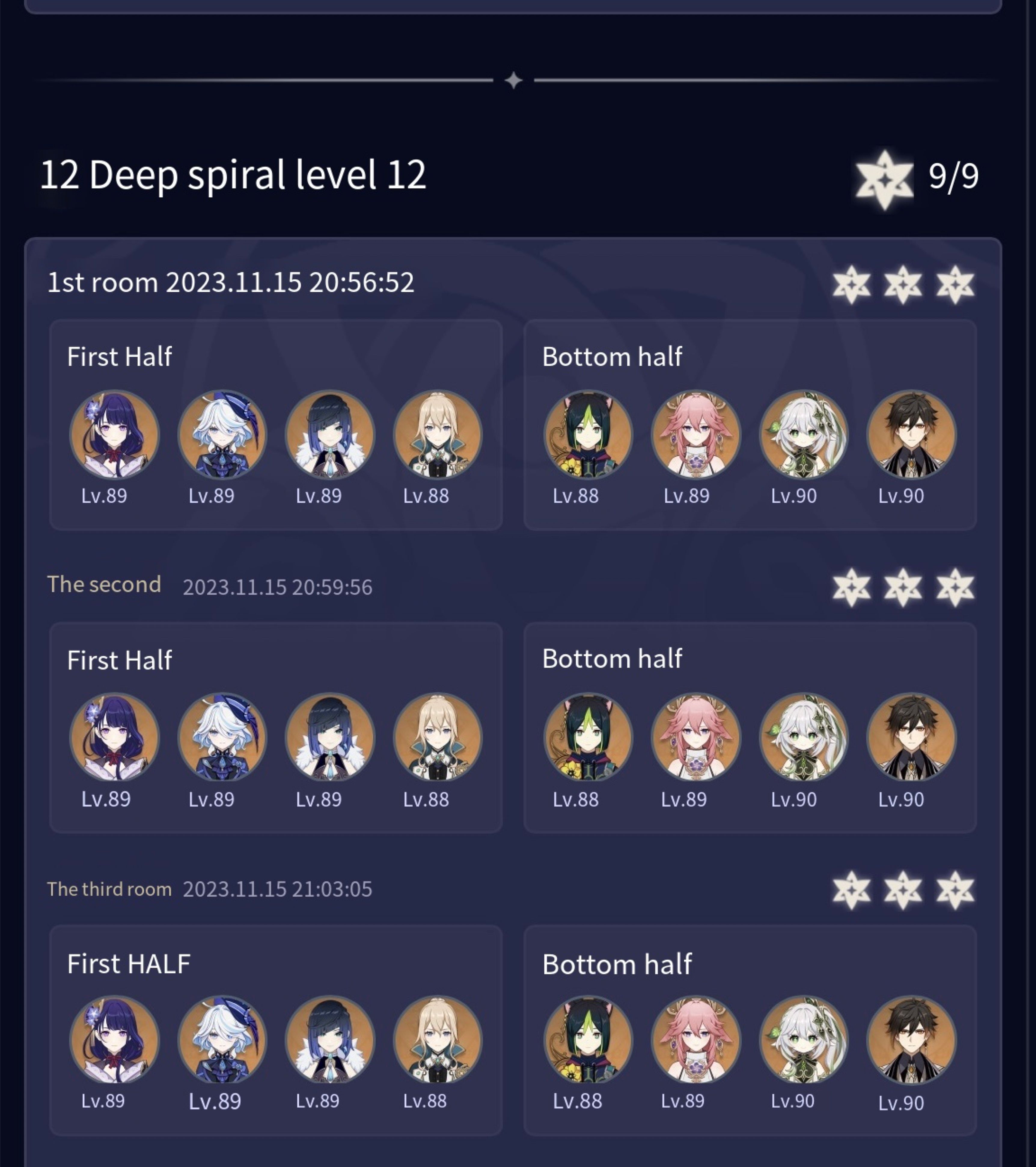 New Abyss 12 floor suggestions Genshin Impact | HoYoLAB