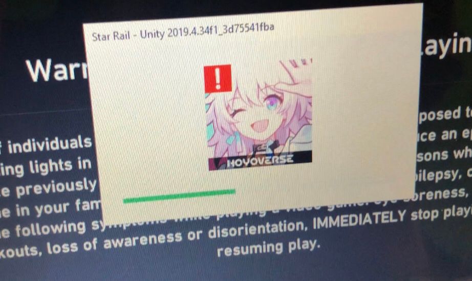 Guyys help Mee what’s thisss!! I can’t open my hsr rn..it’s bc 1.5 ...