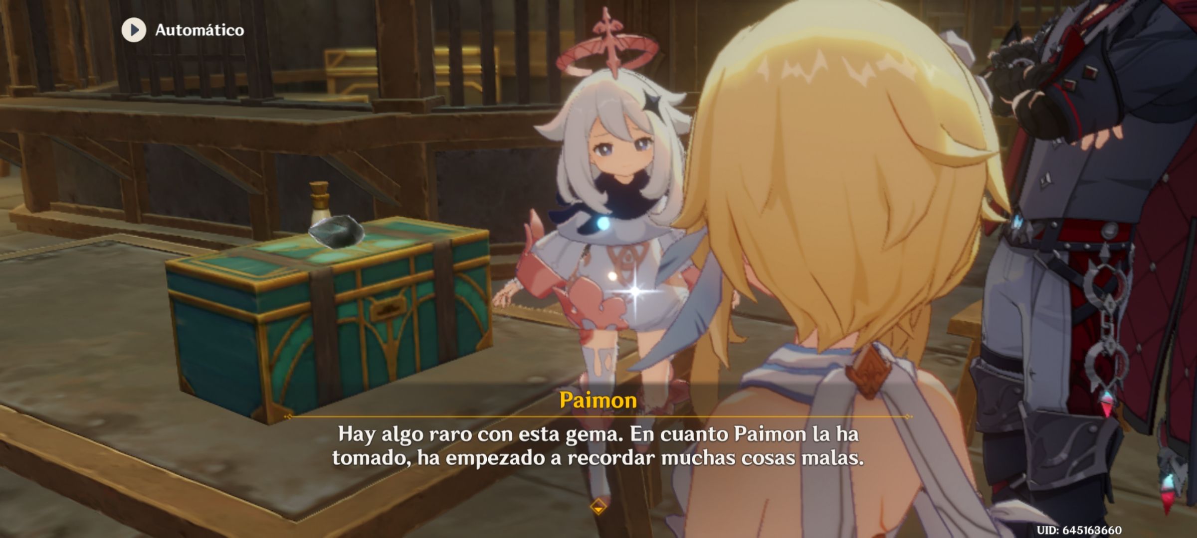 SE SUPONE QUE EL RECUERDO FUE POR ALGO QUE PAIMON ISO DE QUIEN HERA ...