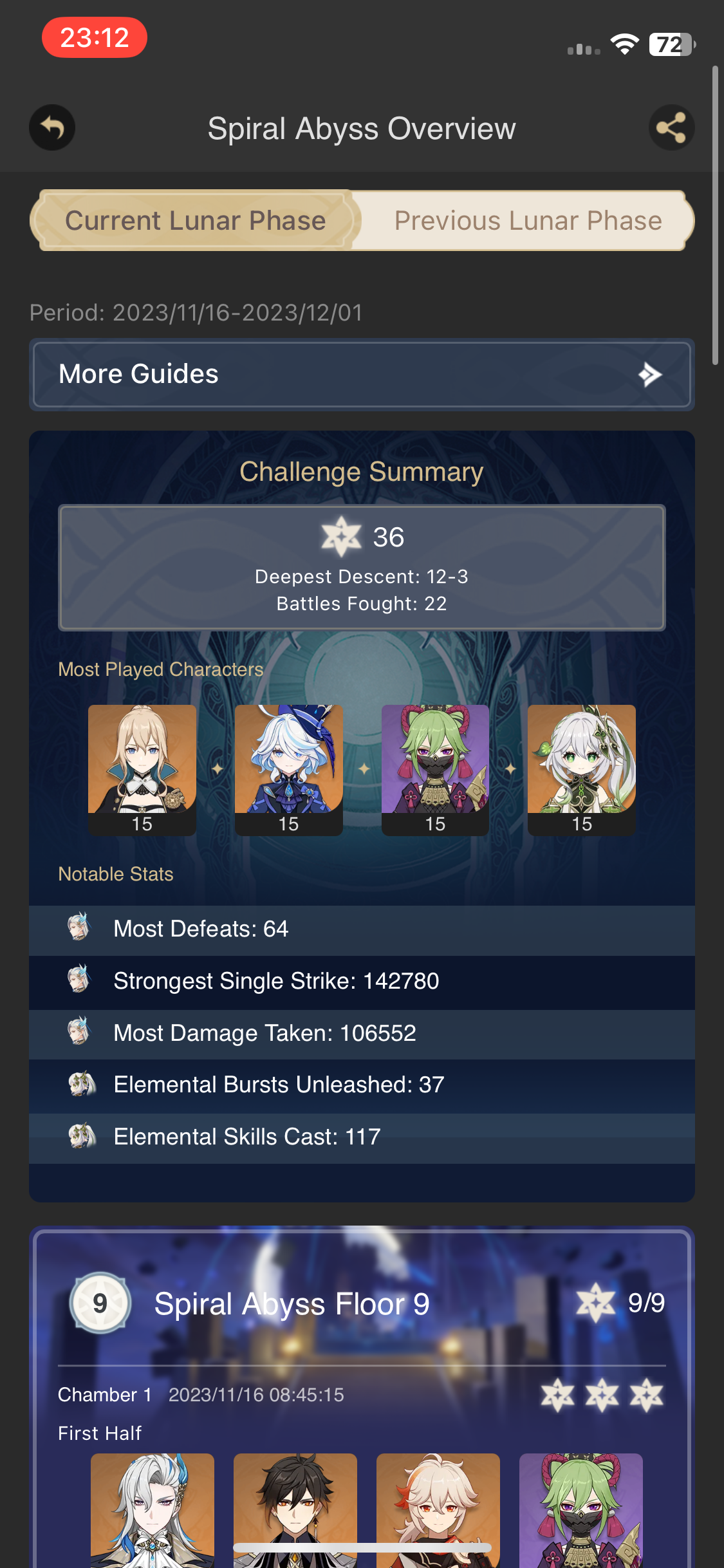 36 Star Current Abyss Genshin Impact | HoYoLAB