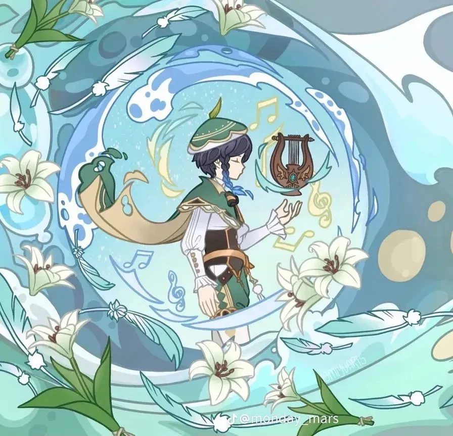 I have for you… The Anemo Archon Venti Genshin Impact | HoYoLAB