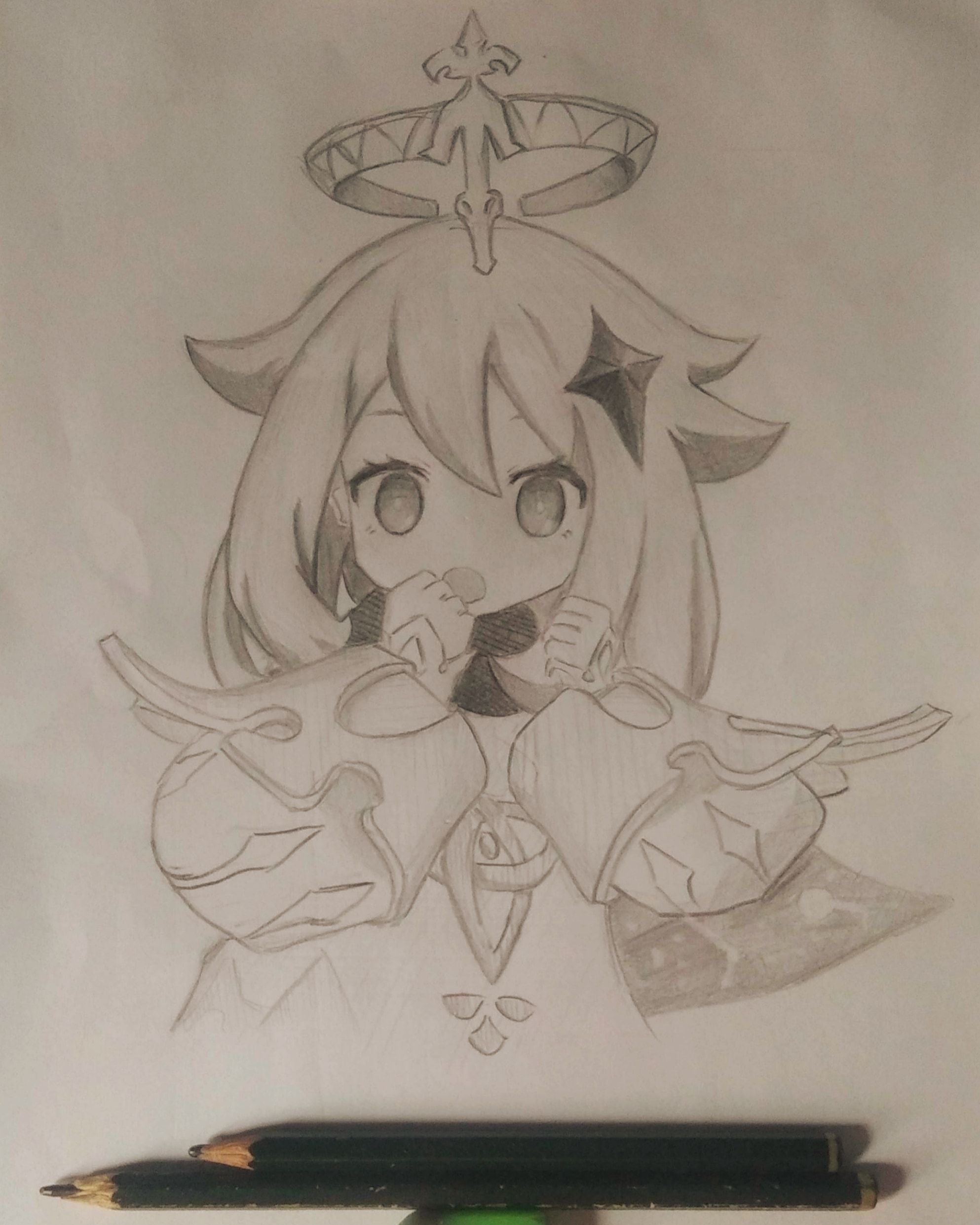 Paimon Fanart Genshin Impact | HoYoLAB