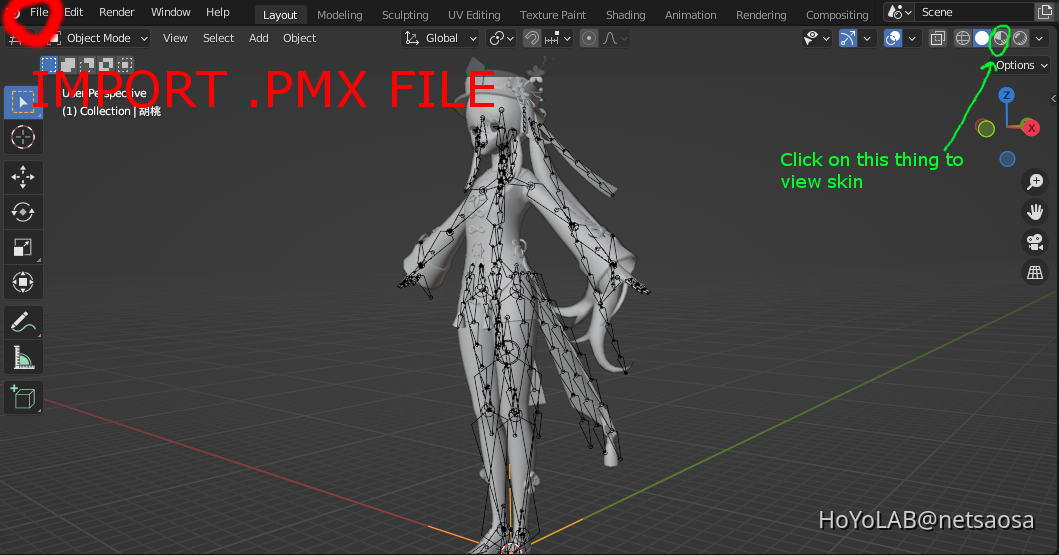 Genshin Inflation tutorial (blender) Genshin Impact | HoYoLAB