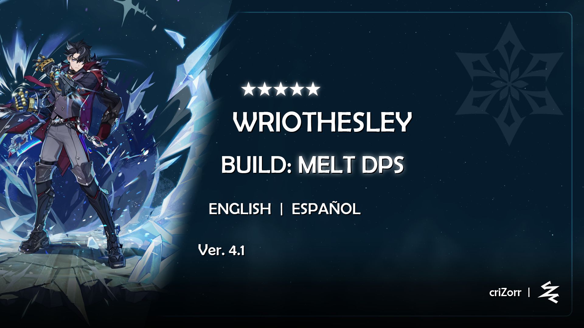 Wriothesley Build MELT DPS [v4.1] Genshin Impact | HoYoLAB