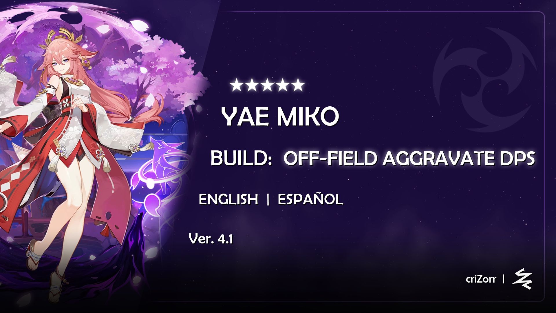 Yae Miko Build OFF-FIELD AGGRAVATE DPS [v4.1] Genshin Impact | HoYoLAB