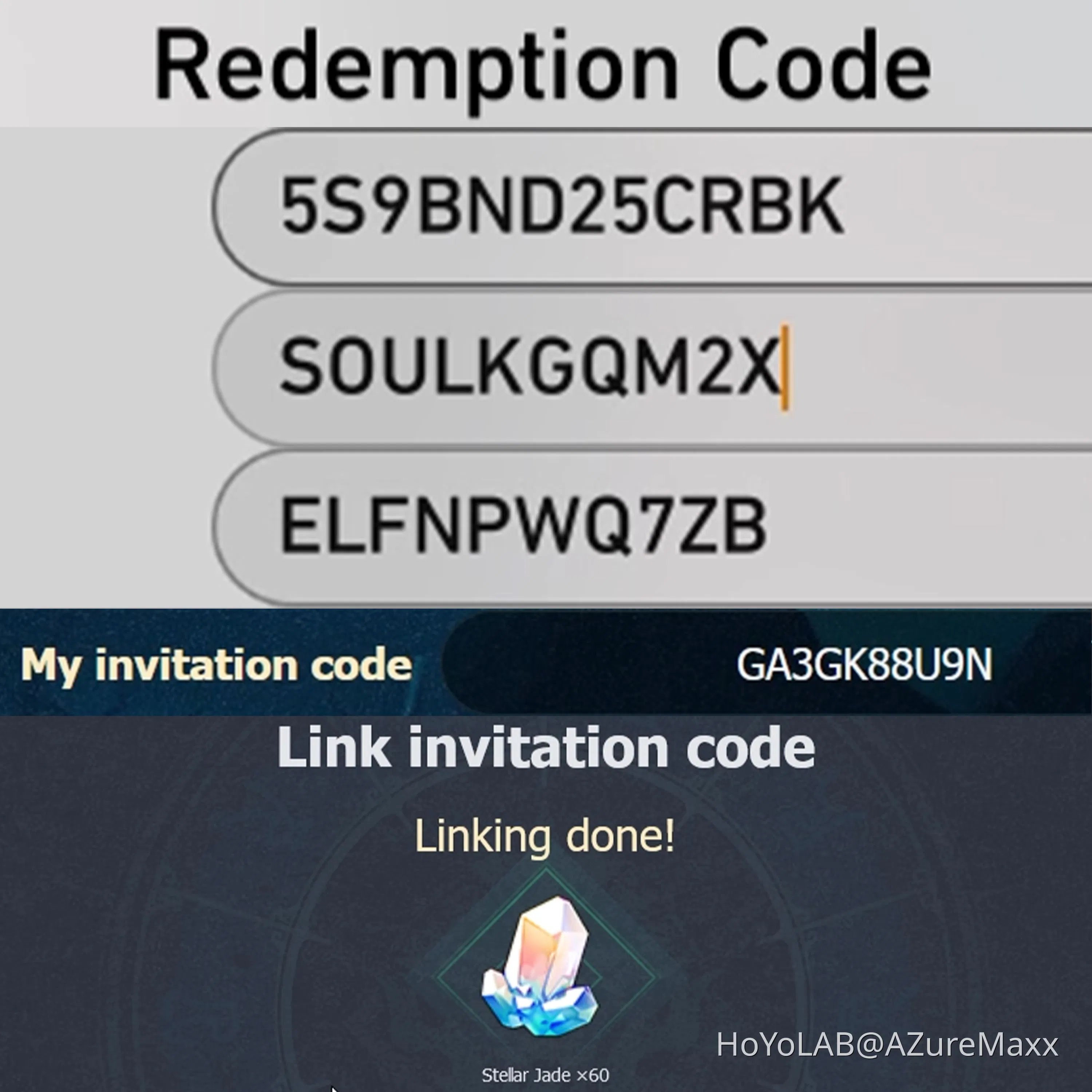 1.5 New Codes & My Invitation Code for HUOHUO Web Event Honkai: Star ...