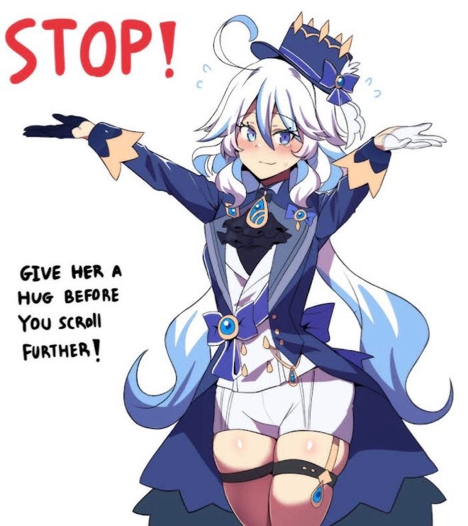 Hug Furina Genshin Impact | HoYoLAB