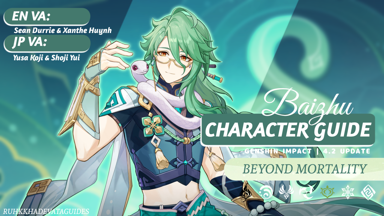 BAIZHU CHARACTER GUIDE | GENSHIN IMPACT [v4.2] Genshin Impact | HoYoLAB