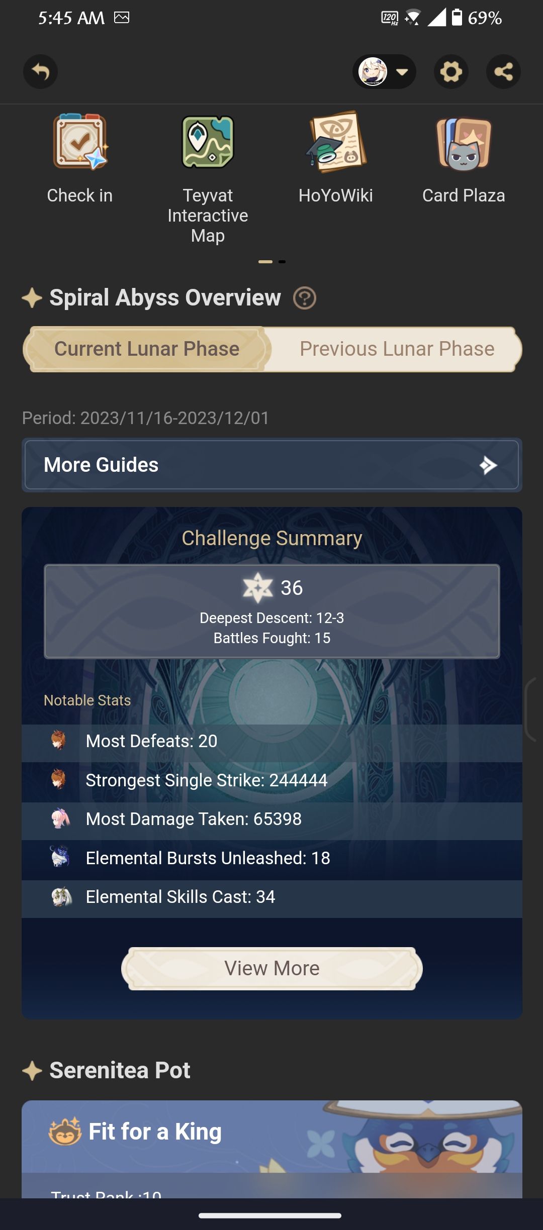 How far did you get in the new abyss cycle? Genshin Impact | HoYoLAB