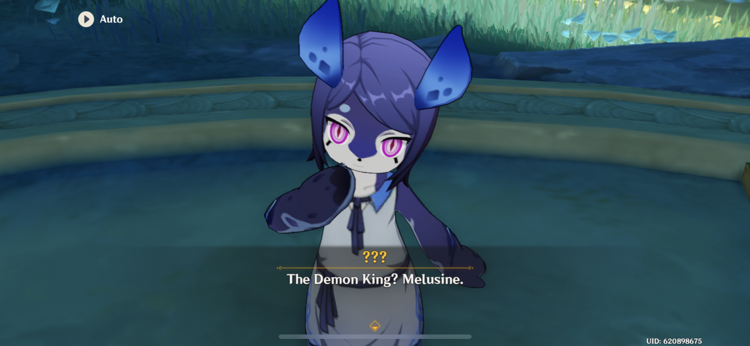this melusine look so weird i actually read the quest instead of ...
