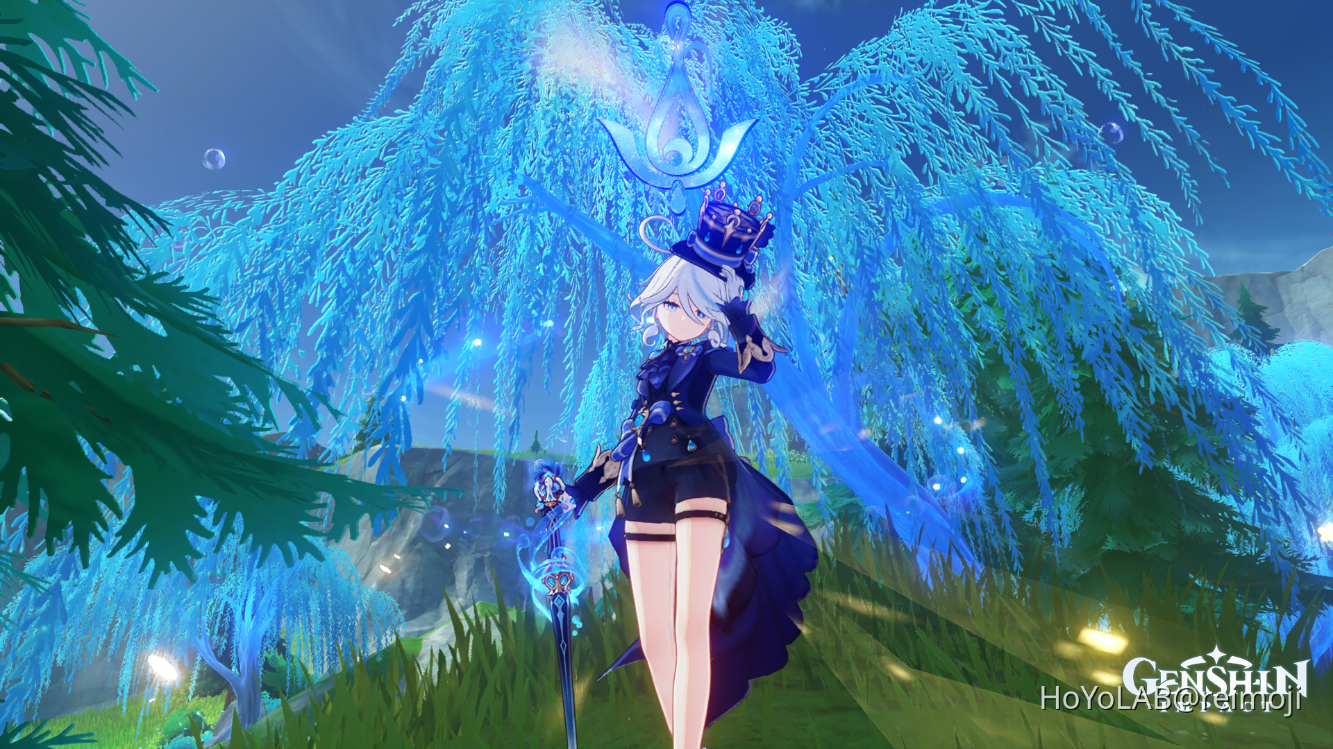 blue Genshin Impact | HoYoLAB