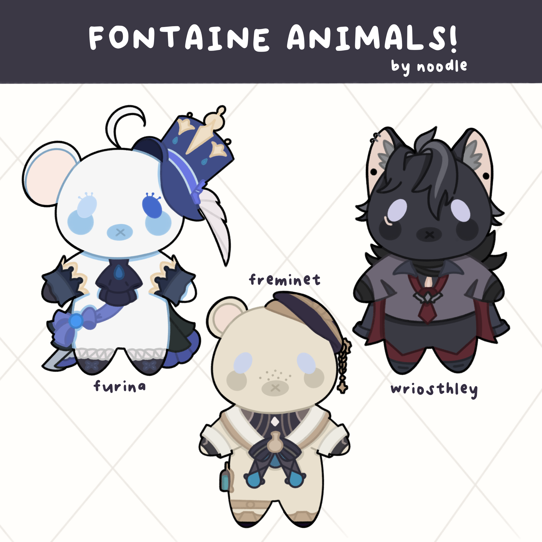 New Fontaine animals ! Genshin Impact | HoYoLAB
