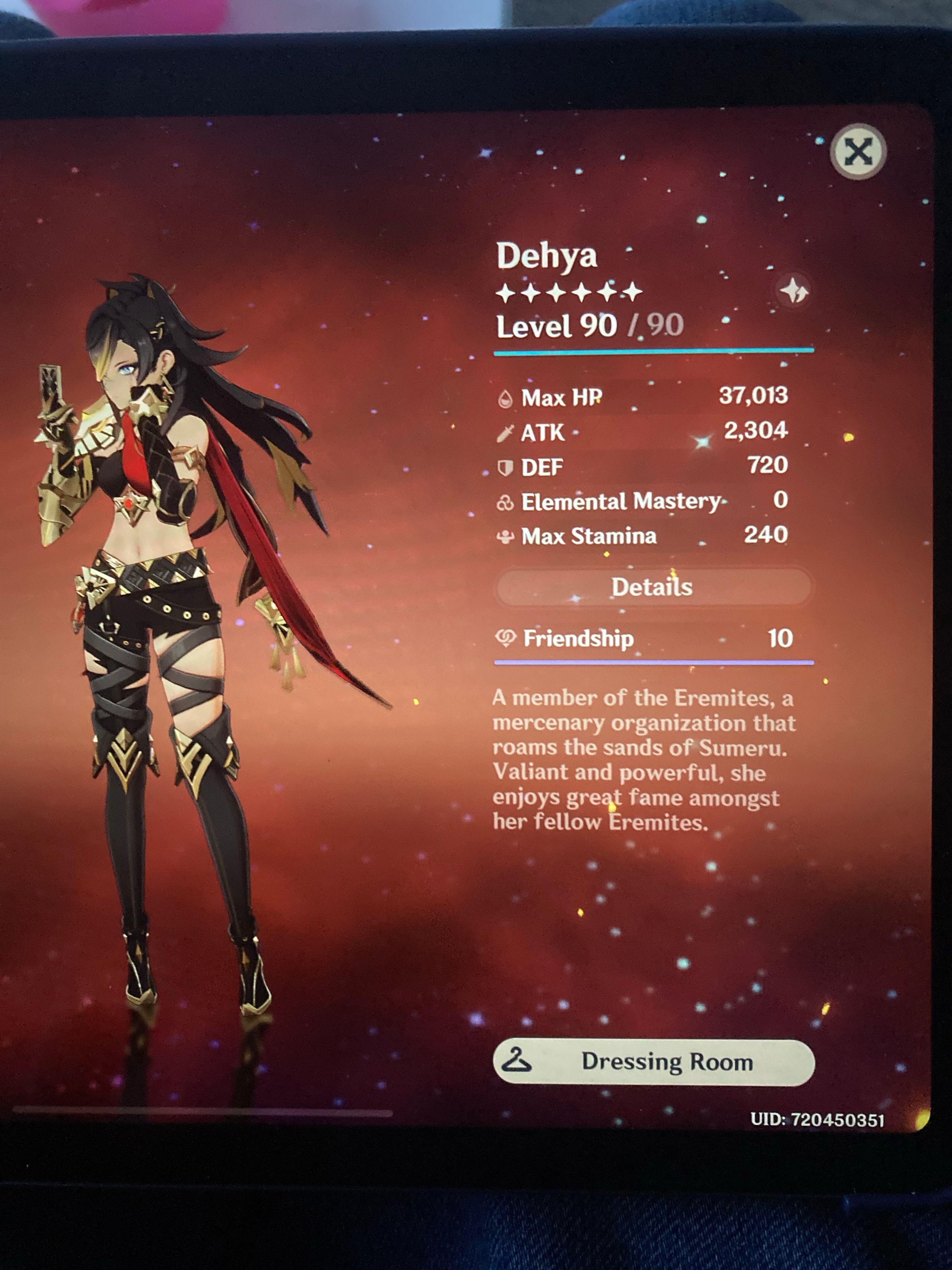 My dehya build Genshin Impact | HoYoLAB