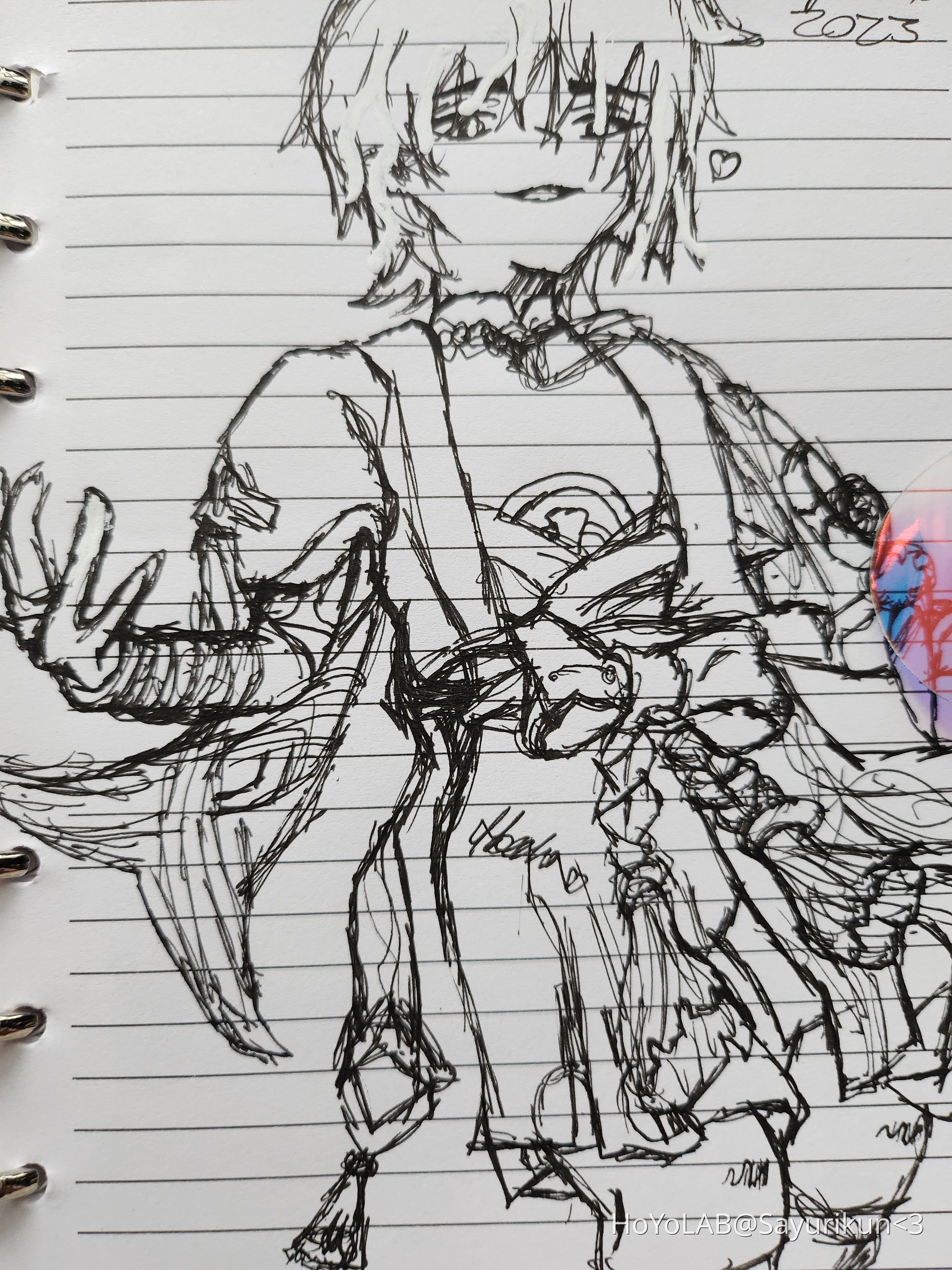 Scaramouche Sketch 💝 Genshin Impact | HoYoLAB