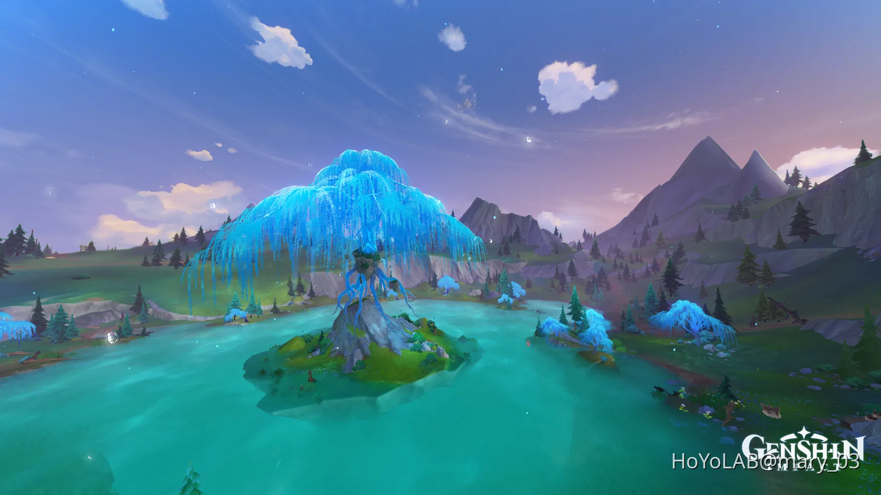 Weeping Willow of the Lake Genshin Impact | HoYoLAB