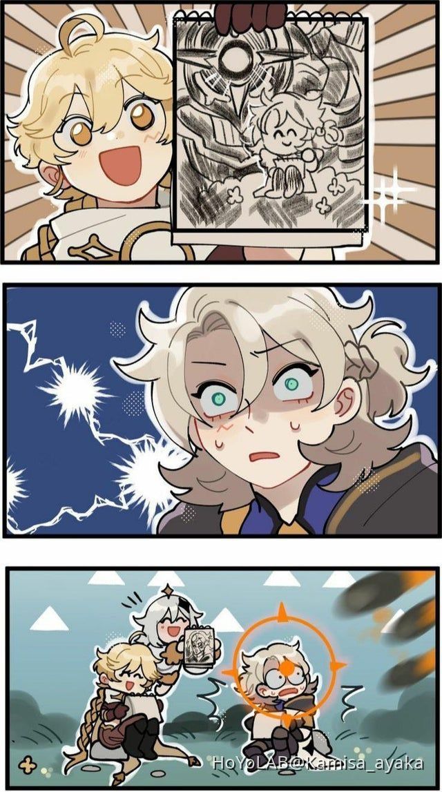 Genshin Comics I Found On Pinterest (Pt.2??) Genshin Impact | HoYoLAB