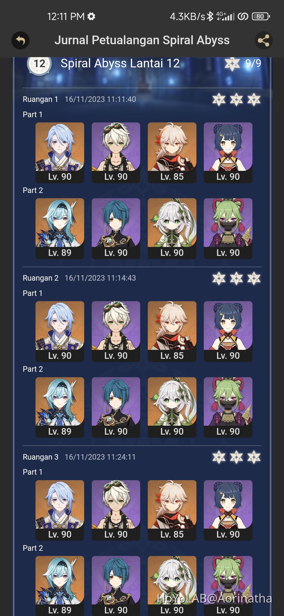 Abyss 4.2 Genshin Impact | HoYoLAB