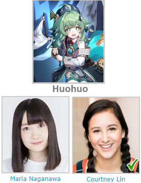 Huohuo's Voice Actor (her tail va is different obviously) Honkai: Star ...